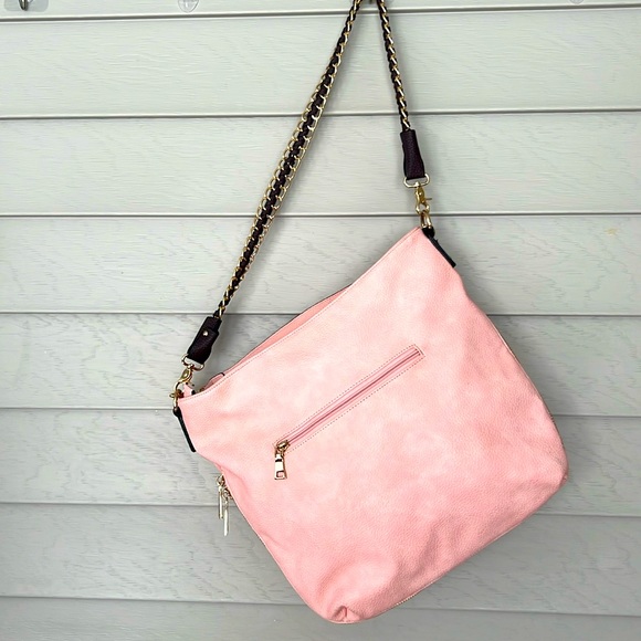 G.H. Bass & Co. | Bags | Bass Co Large Pink Expandable Tote | Poshmark